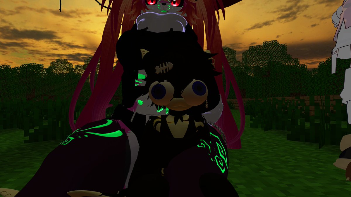 Nightpro The Protogen on Twitter: "Random vrc picture :3"