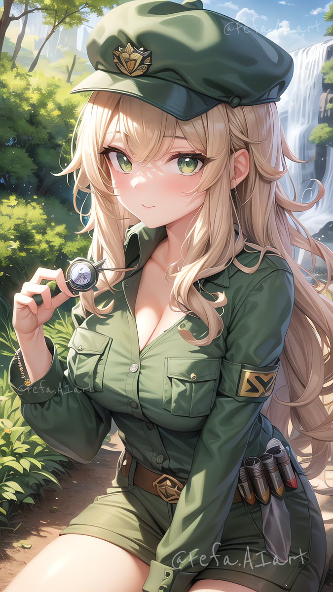 Fefa Ai Art On Twitter Whats The Mission For Today Soldier Animegirl Aiartistcommunity