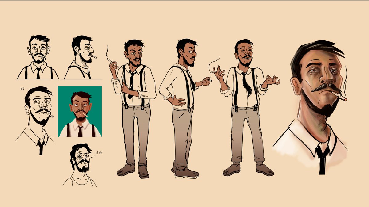 Mácula Interactive on Twitter: "Early character studies for Gregorio. # ...
