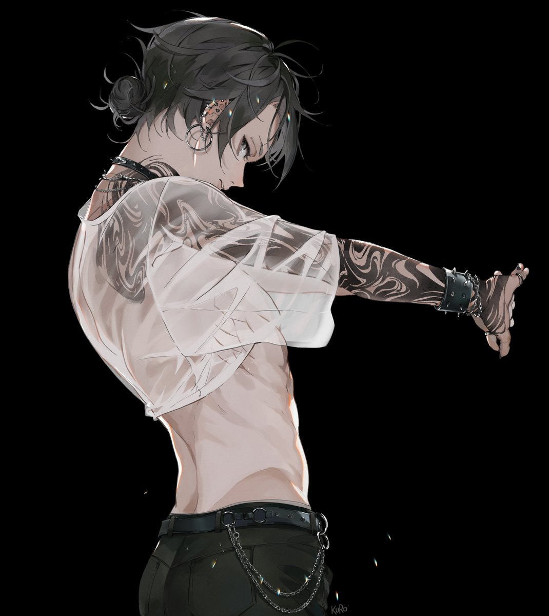 「Stretch - Original character drawing!🍡 」|Kuroのイラスト