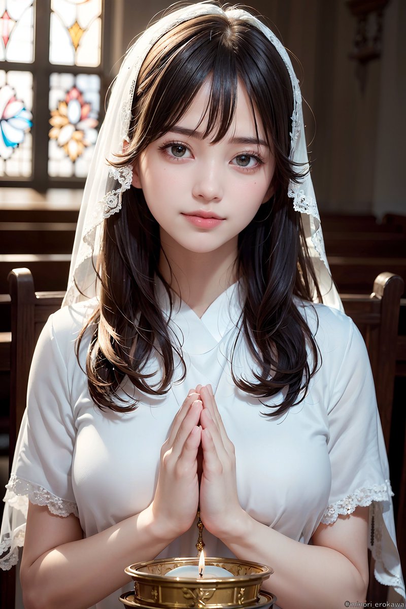 おやすみなさい☪️ 明日はセンシティブ警告なくなりますように🙏 Minori Erokawa🍑AI Girls🍓江呂川みのり @minori_erokawa