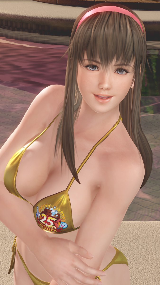 むらさき@DOAXVV on Twitter: "アトリエ25th・ビキニ ヒトミ #DOAXVV"