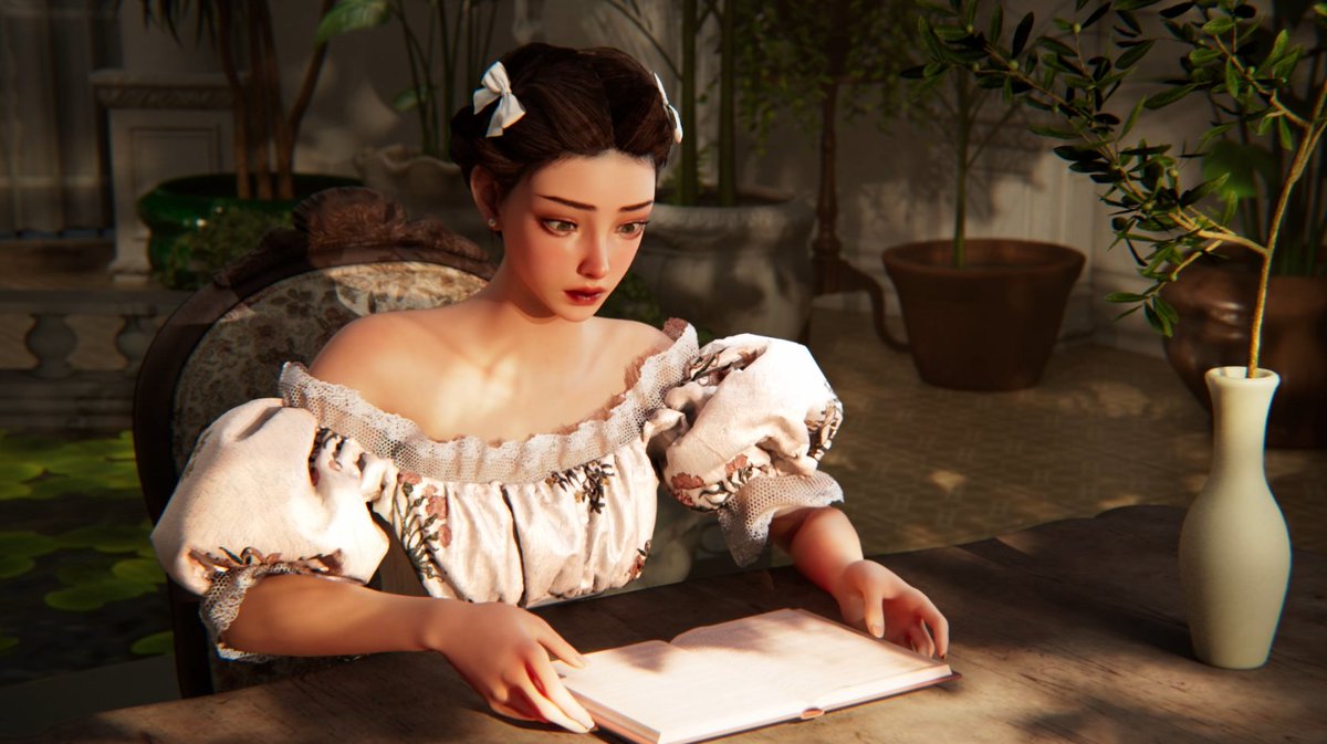 CY on Twitter: "Hi #VisibleWomen ！ I'm a 3D character artist enjoy making semi-realistic and ...