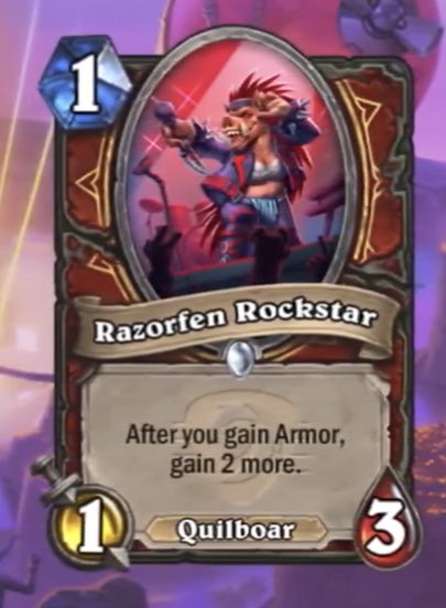 Ben Hearthstone On Twitter Rock Master Voone Menagerie Support π