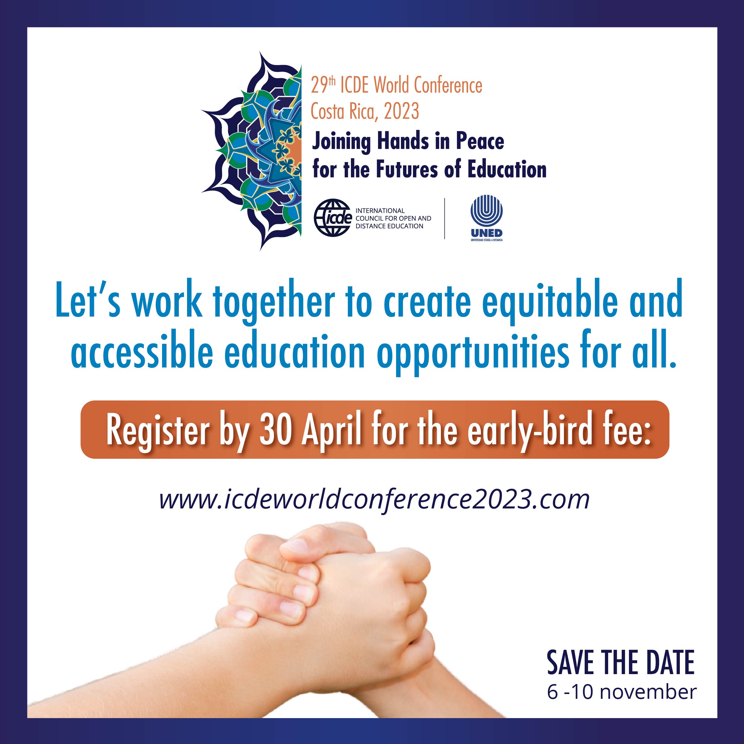 ICDE World Conference 2023 (@ICDEWC23) / Twitter