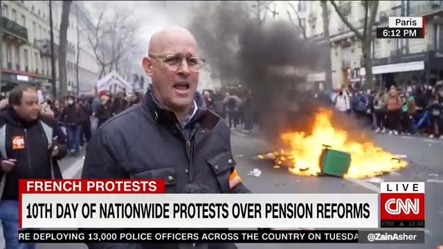 France is seeing a 10th day of nationwide demonstrations against ...