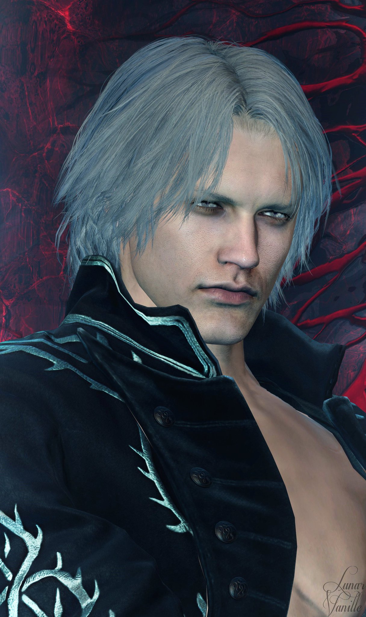 Van on Twitter: "💙 #Vergil #DevilMayCry #DevilMayCry5 #DMC5 https://t.co/FM9XMadTNs" / Twitter