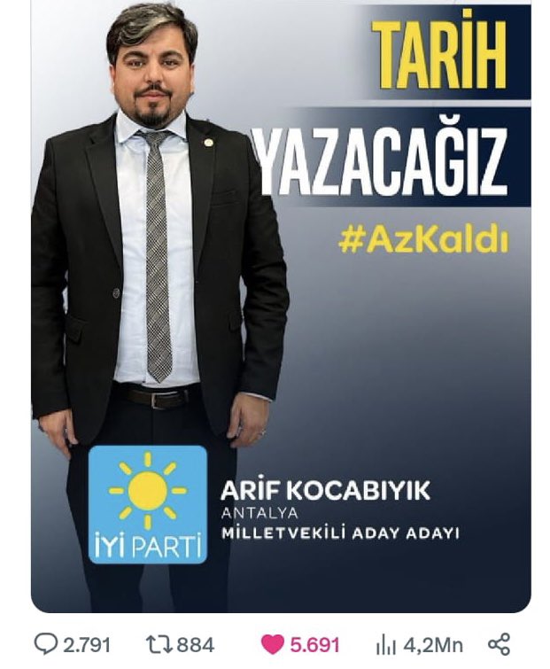Yaşar Kolaoğlu on Twitter: "Melih bey arif tarif istemez bir yolunu bulur bir yere kendini ...