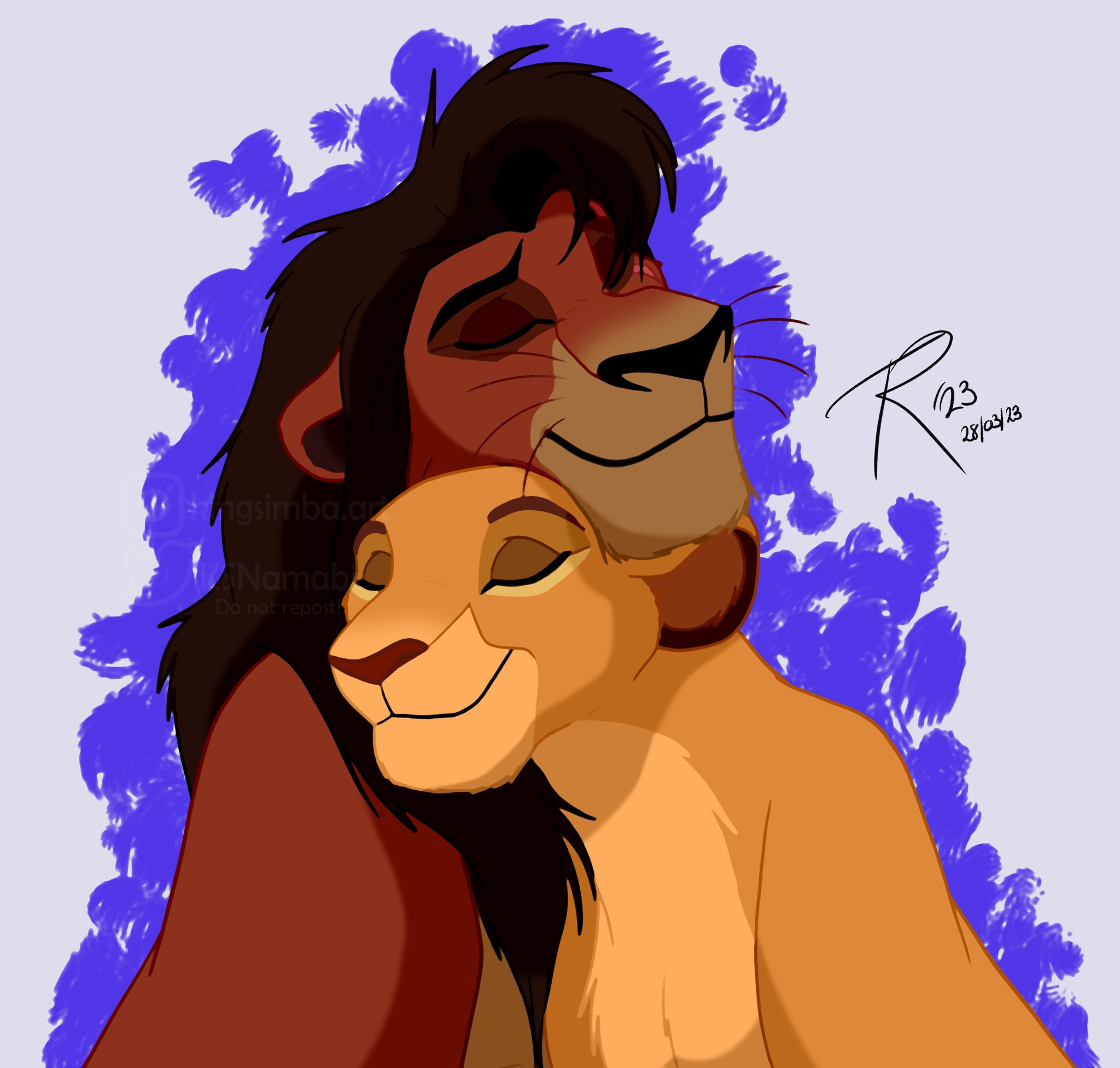 Lion King Couple Kovu Lion King Crossover ~ Lost On You 9306