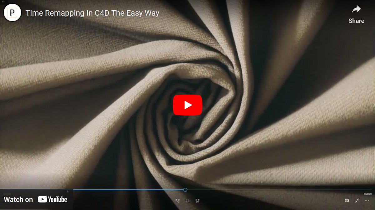 The Pixel Lab on Twitter: "I posted up a new tutorial/quick tip! Learn Time Remapping In C4D The ...