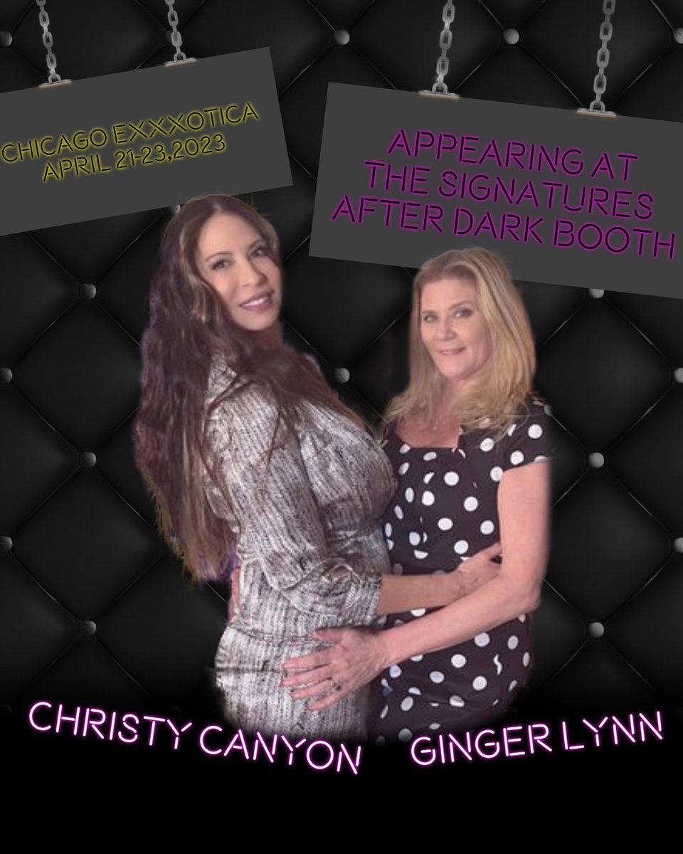 Christy Canyon on Twitter: "We are nearing three weeks away from @exxxotica Chicago baby! Cum n ...