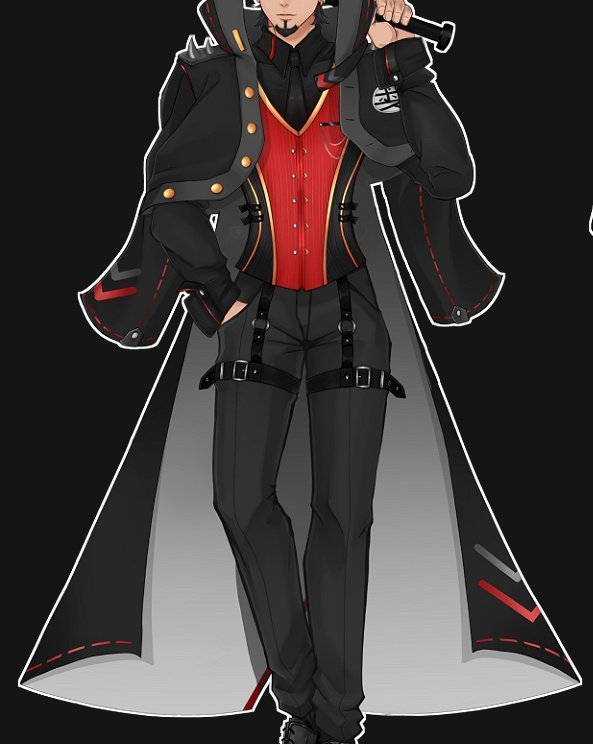 Anime Male Vampire Warrior