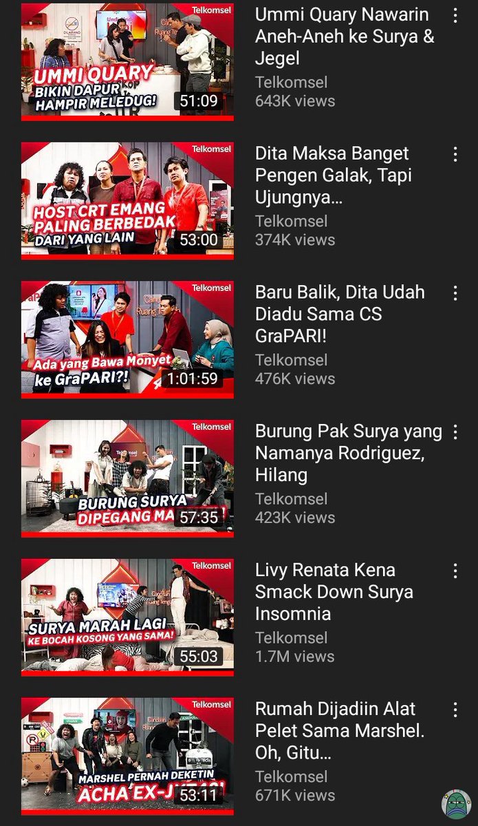 Tanyarl ㅡ 🚫 Rep OOT/JUALAN/LINK AFF on Twitter: "💚 kalian ada yg suka nonton candaan ruang ...