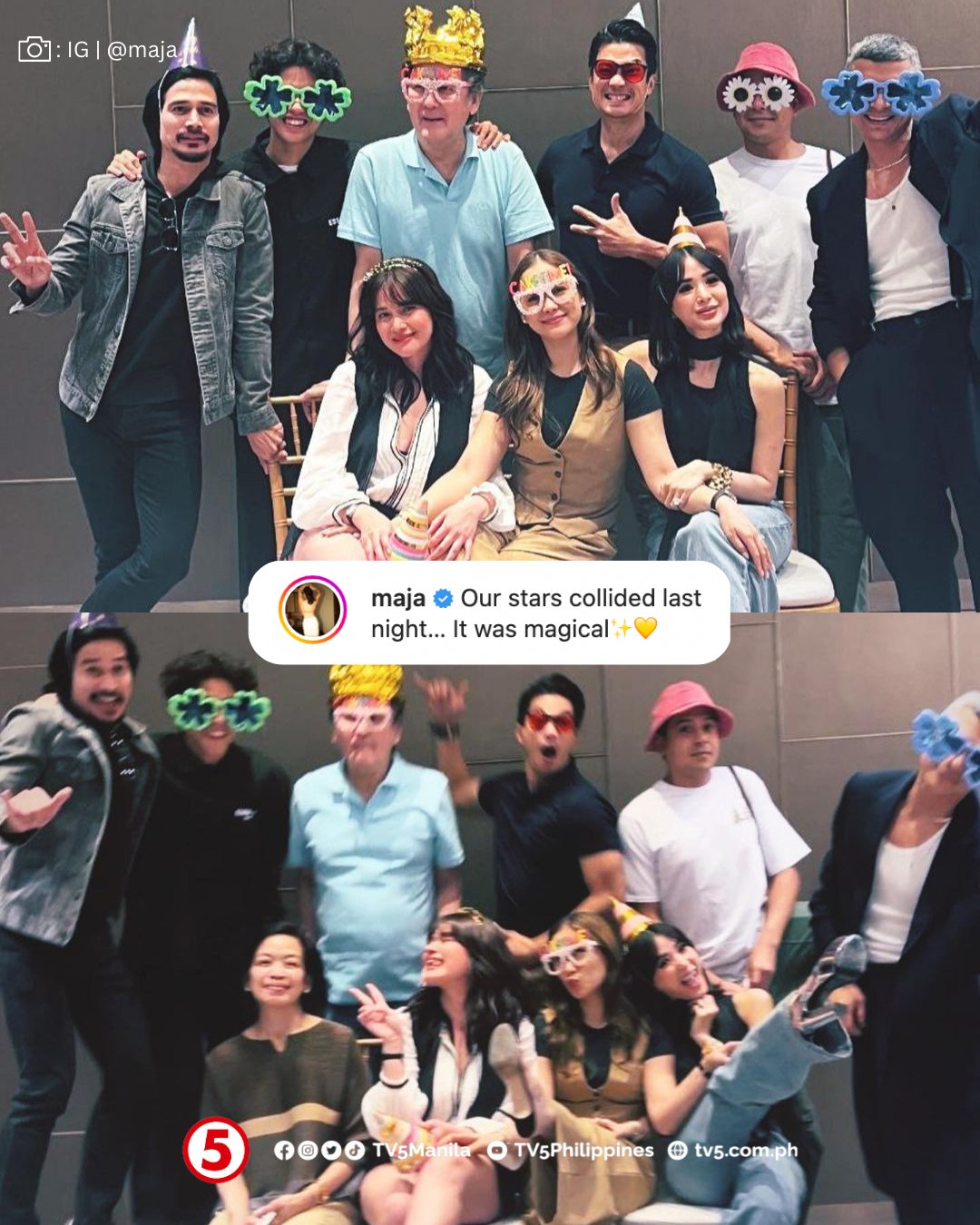 TV5 on Twitter: "ENTERTAINMENT NEWS | TV5 MAJestic Superstar Maja Salvador shared her photos ...