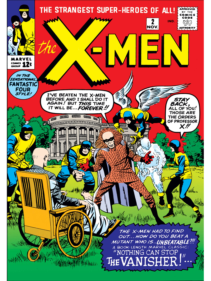 Classic X Men On Twitter Uncanny X Men 2 Cover Dated November 1963