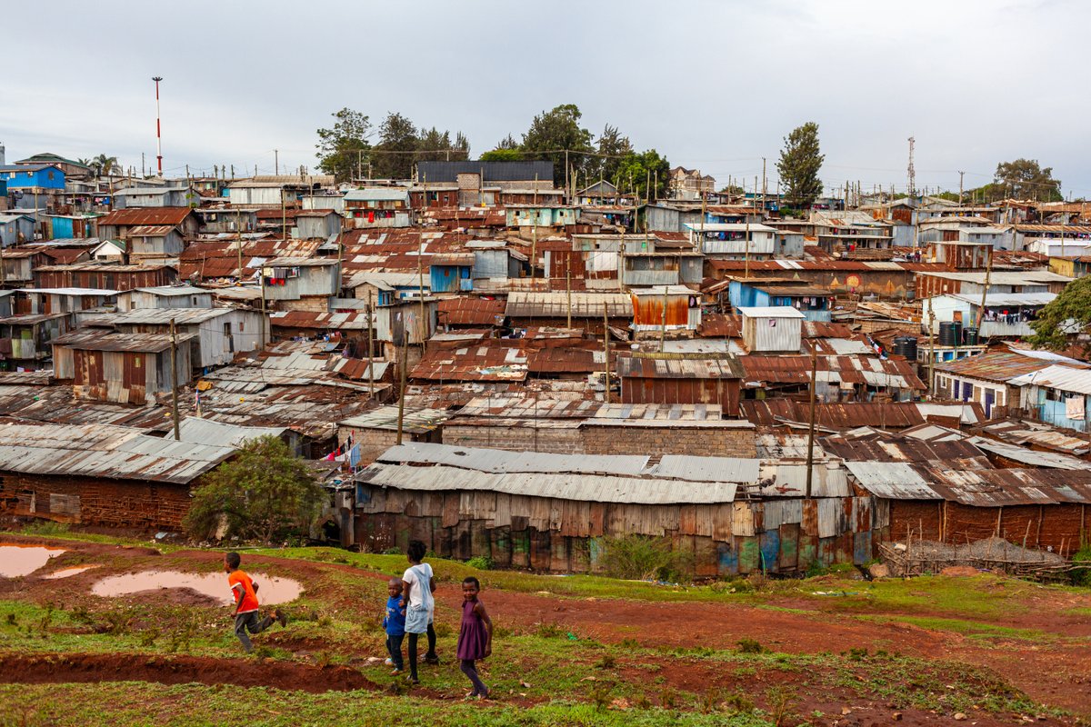 #Kibera houses about 250,000 of slum dwellers in Nairobi, Kenya. Kibera ...