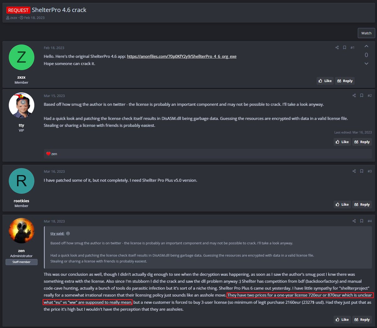 Shellter Pro v2.4 -Released- | Shellter