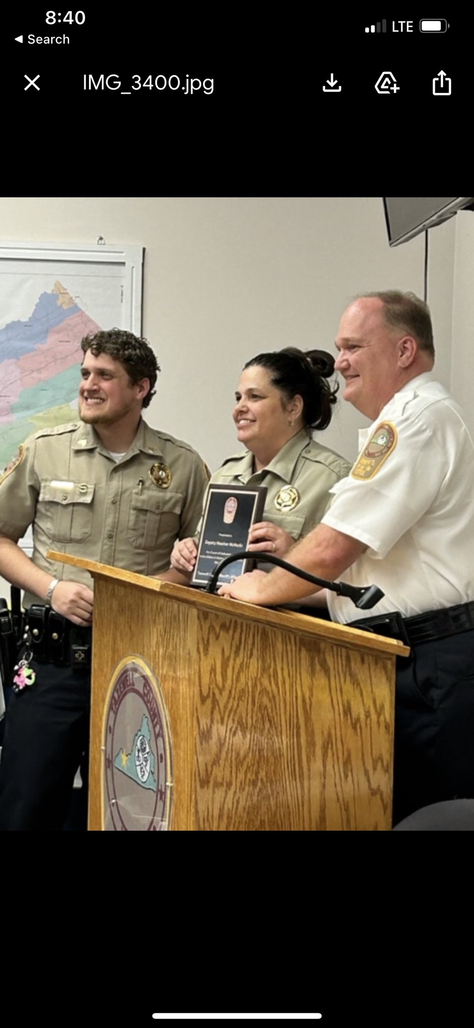 TCPS on Twitter: "Congratulations to SRO Heather McNerlin with the Tazewell County Sheriff ...
