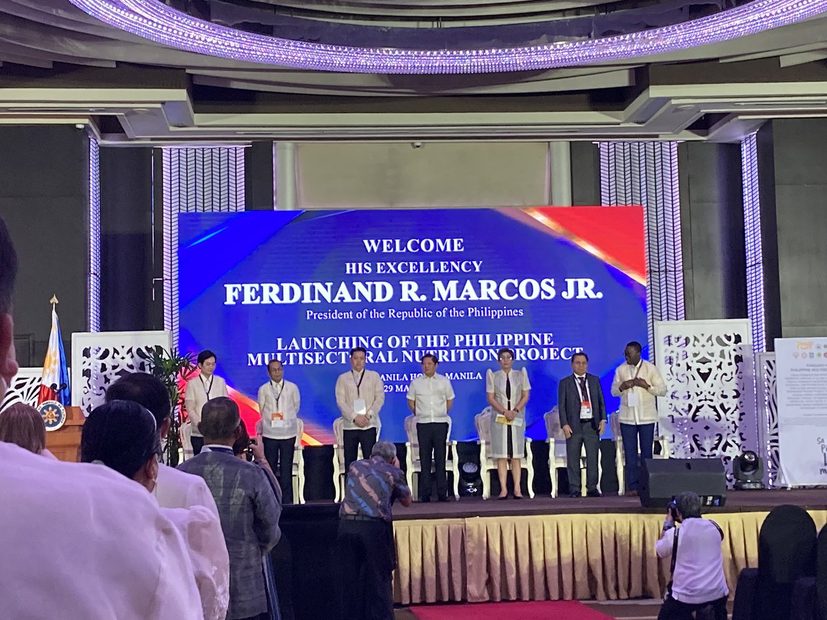 GMA Integrated News on Twitter: "President Ferdinand Marcos Jr. attends the launching of the ...