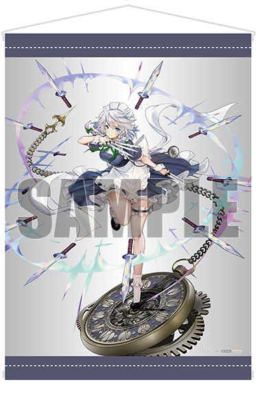 あみあみ on Twitter: "／ amiamiパック特典B2タペストリー付き \ 【特典】東方Project 十六夜咲夜 illustration by TEDDY 1/7 完成品 ...