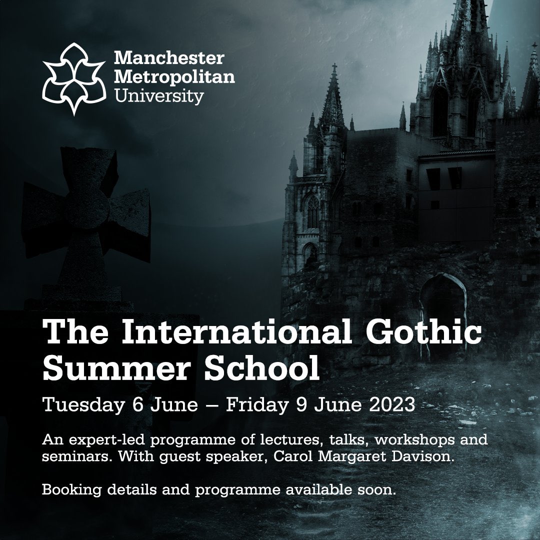 Finn 🏳️‍🌈 on Twitter: "RT @gothicmmu: The programme and tickets for our International Gothic ...
