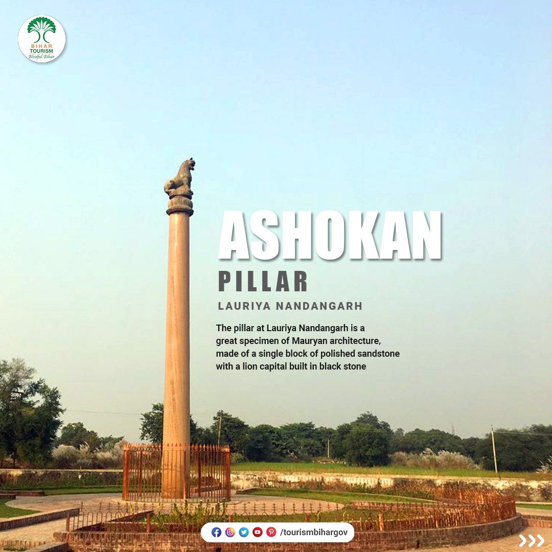 Bihar Tourism on Twitter: "The Ashokan pillars in Bihar are not just stunning examples of ...