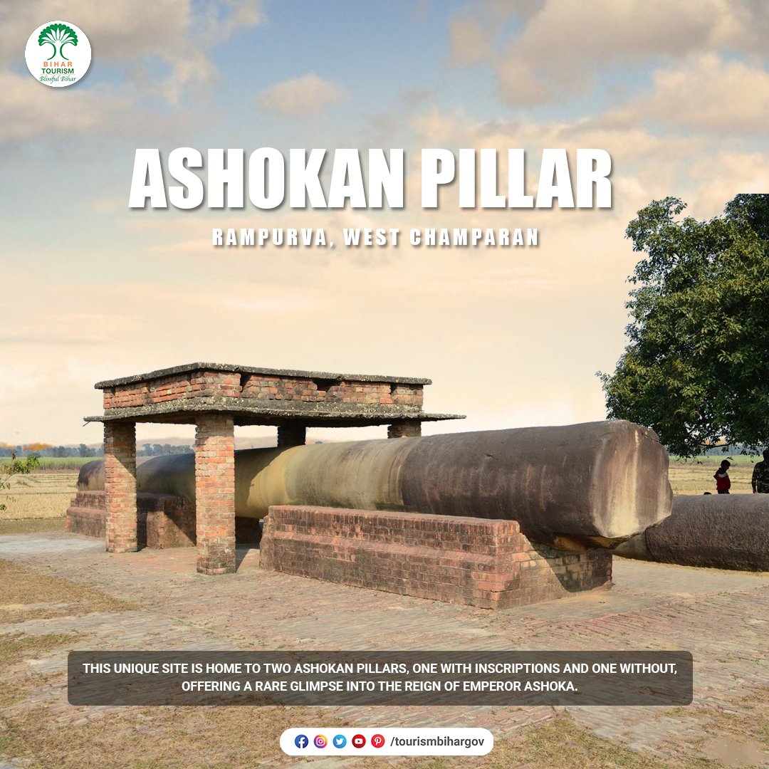 Bihar Tourism on Twitter: "The Ashokan pillars in Bihar are not just stunning examples of ...