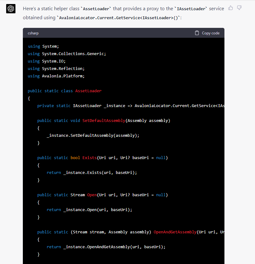 Wiesław Šoltés on Twitter: "#ChatGPT #GPT4 writing boring code by human hand should be outlawed"