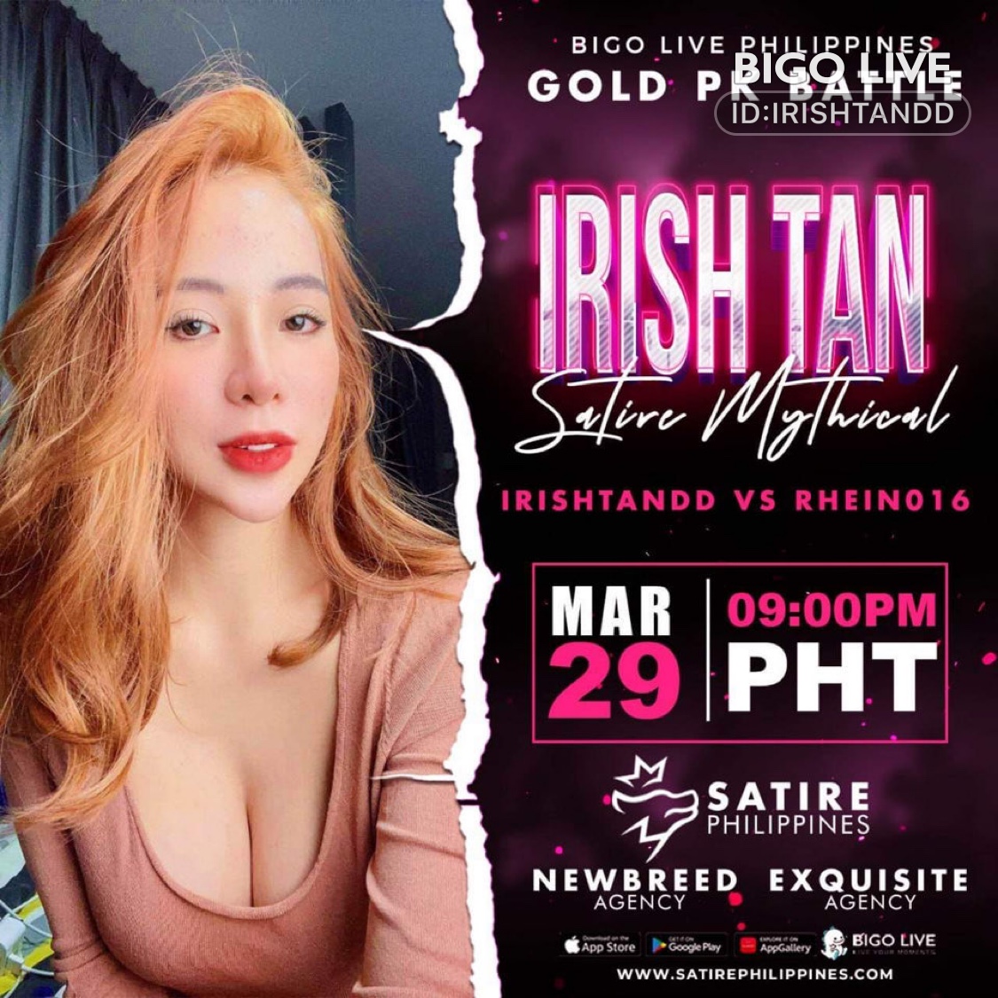 irish tan on Twitter: "Come and see ˢᵗʳ🦄 irish tan streaming live on #BIGOLIVE and make new ...