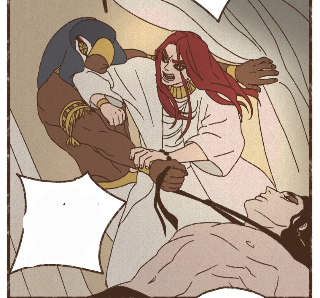 🌜Xie`er🌛 on Twitter: "RT @LazuliLotus: #Ennead ch58 spoiler // Horus is having NONE of this and ...