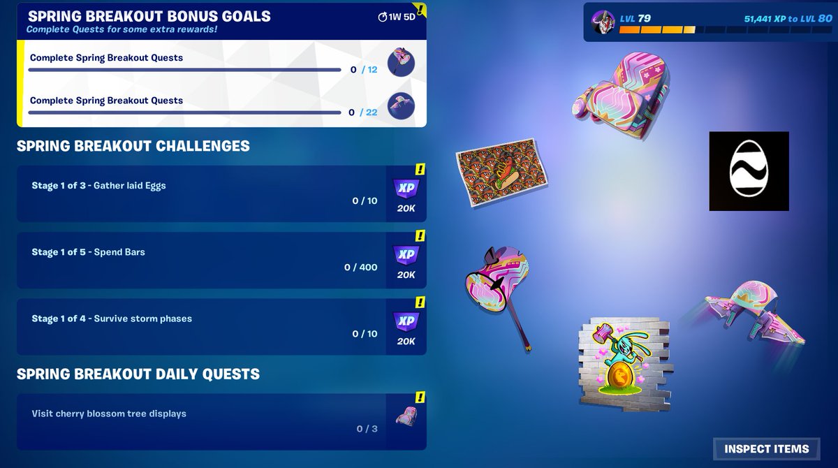 Fortnite News On Twitter The Spring Breakout Quests Are Now Live With