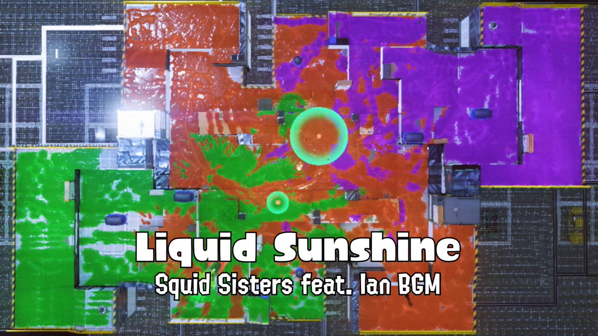 Nintendo of Europe on Twitter: "The Squid Sisters and Splatsville songster Ian BGM sync up to ...