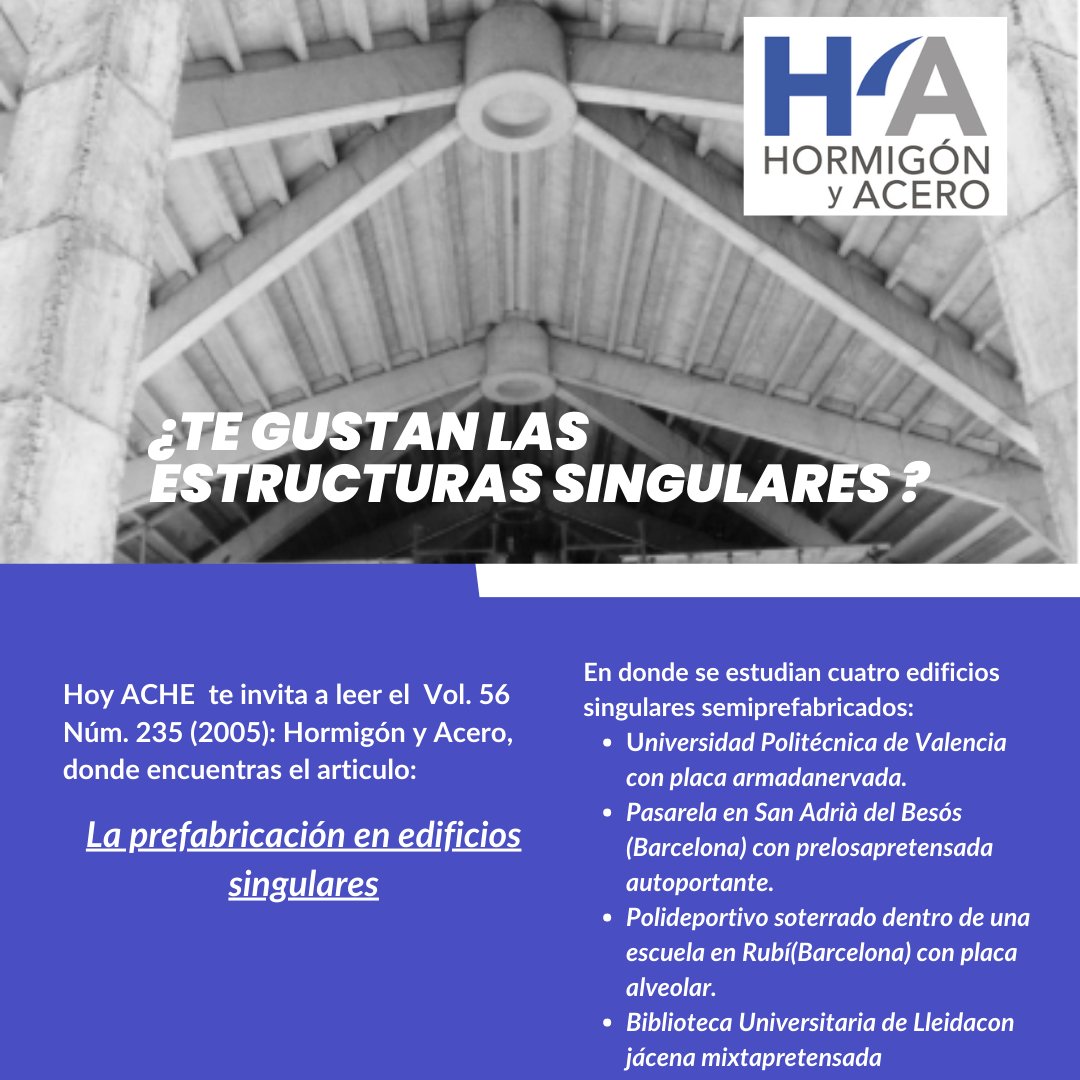 Estructurando on Twitter: "RT @ACHEtweets: ¿Te gustan las estructuras singulares? Hoy en ACHE te ...