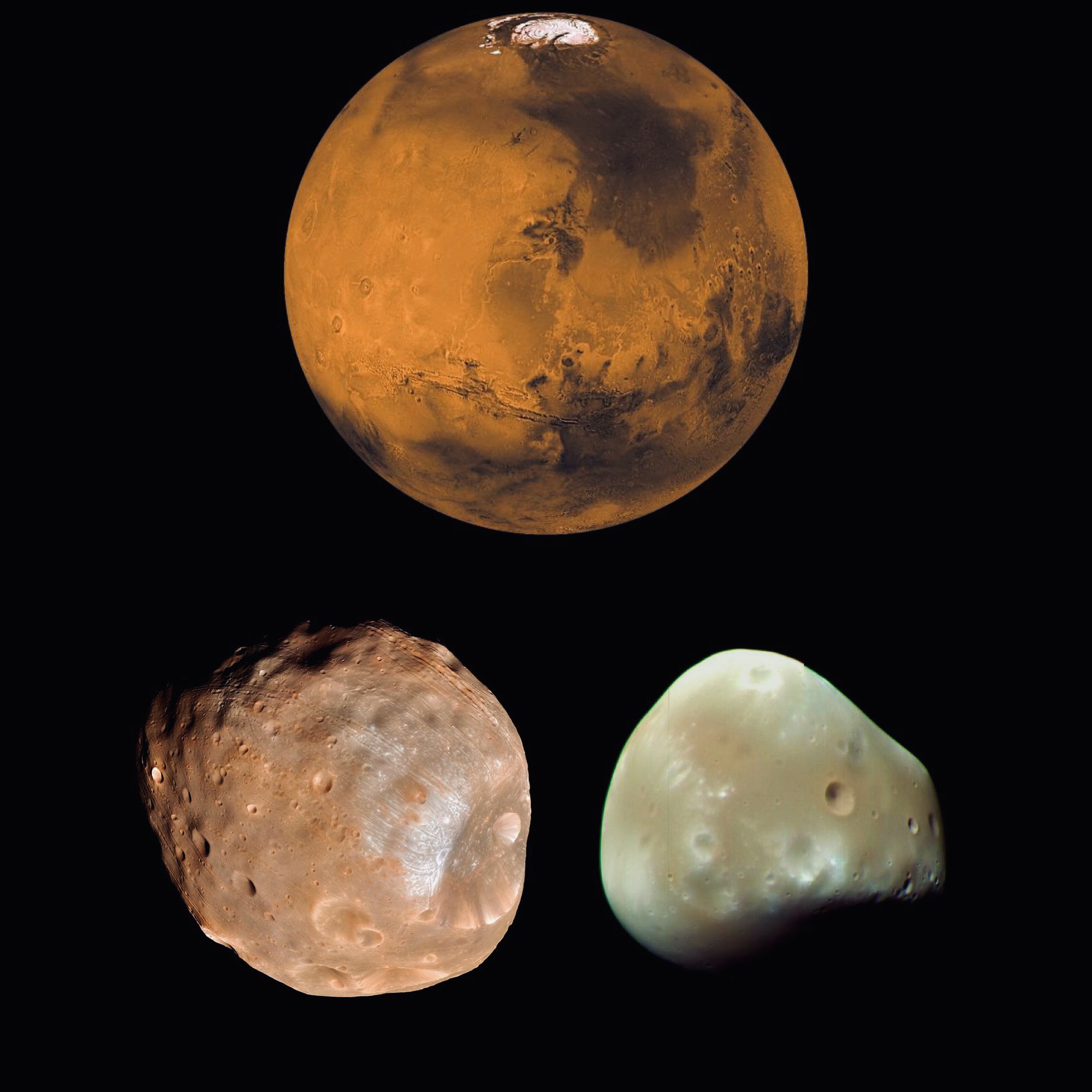 Two Moons Mars Has