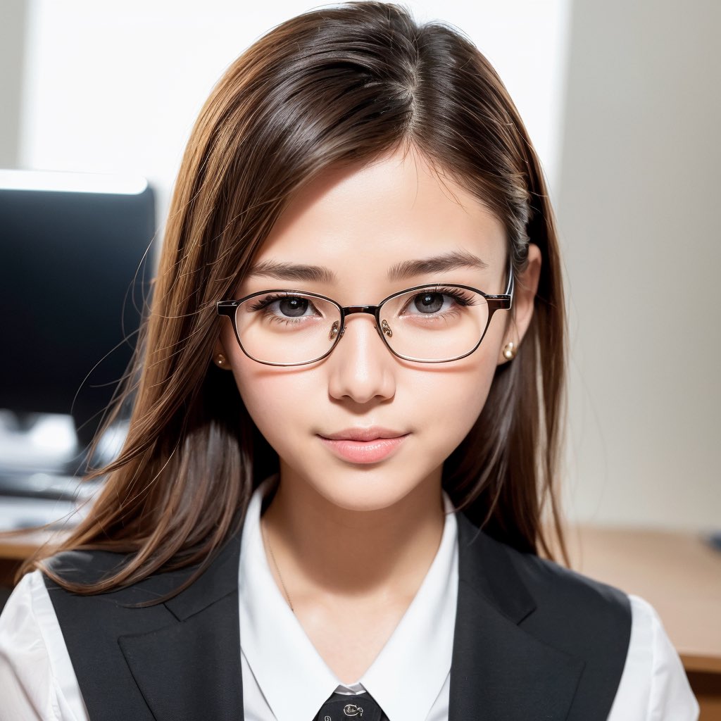 AI girls on Twitter: "メガネ有り無しOLさん #StableDiffusion #ChilloutMix #AIart #AIphoto #AIcosplay #AI ...