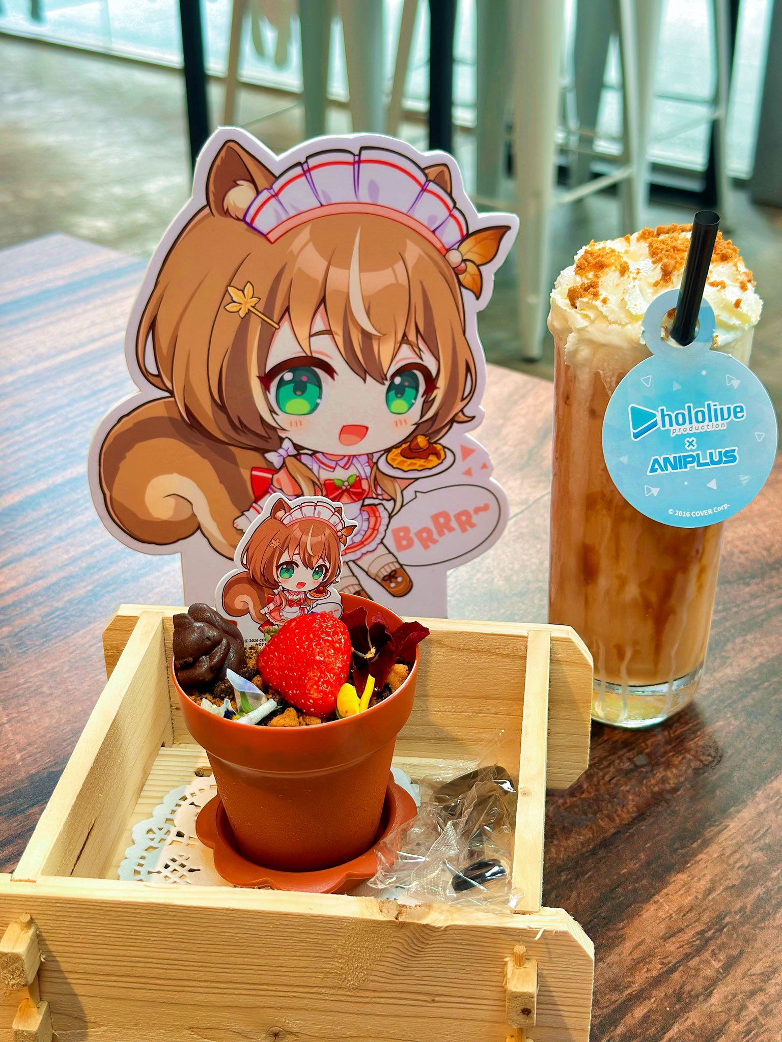 Larissa Rochefort on Twitter: "Risu’s Flower Pot & Risu’s Nutty Milk Tea — 10/10 Milk Teanya ...