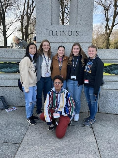 Pekin High School on Twitter: "Close Up students saw the war memorials ...
