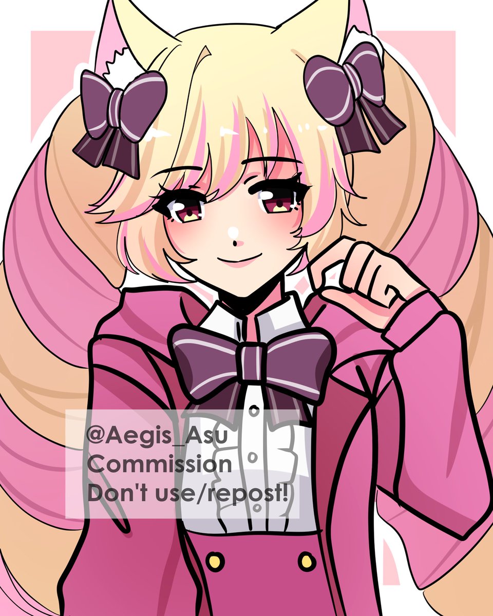 Asu on Twitter: "Mashima Himeko Commission for @/teh_FL00F