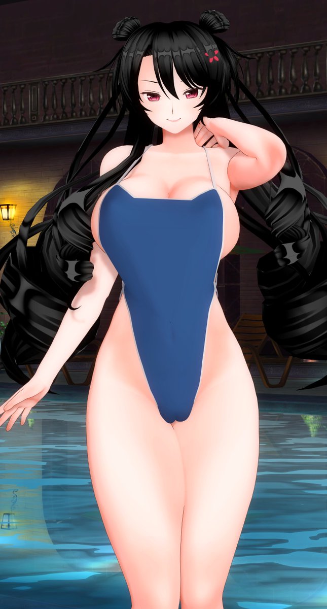 Ggコロンビア On Twitter Rt Xxhiryuxx 危ないスク水な茉莉お嬢様 Com3d2 カスタムスク水の日