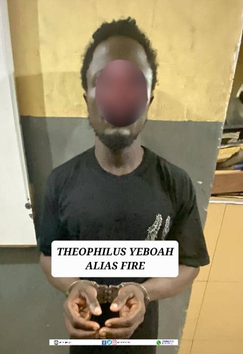 Ghana Police Service on Twitter: "The three suspects, Godfred Appiah alias Nana Kobina Gyan ...