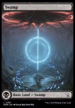 New Magic Cards on Twitter: "Swamp Basic Land - Swamp. https://mtgpics.com/card?ref=mom286 #MTG"