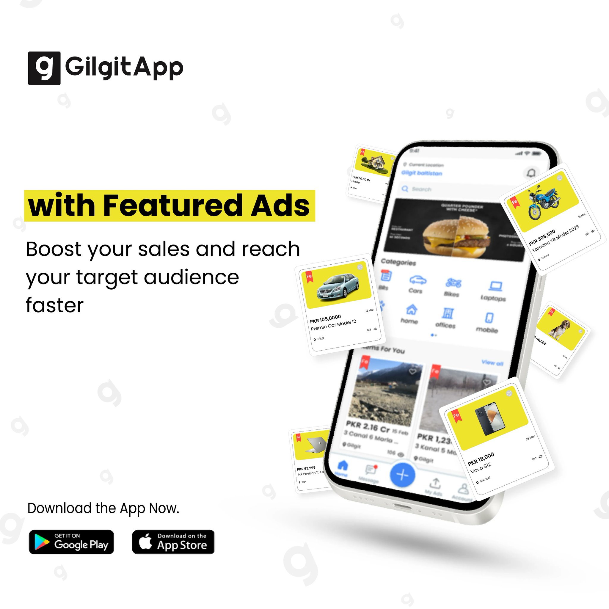 GilgitApp on Twitter: ""𝐁𝐨𝐨𝐬𝐭 𝐲𝐨𝐮𝐫 𝐬𝐚𝐥𝐞𝐬 𝐚𝐧𝐝 𝐫𝐞𝐚𝐜𝐡 𝐲𝐨𝐮𝐫 𝐭𝐚𝐫𝐠𝐞𝐭 𝐚𝐮𝐝𝐢𝐞𝐧𝐜𝐞 𝐟𝐚𝐬𝐭𝐞𝐫 𝐰𝐢𝐭𝐡 𝐅𝐞𝐚𝐭𝐮𝐫𝐞𝐝 𝐀𝐝𝐬 ...