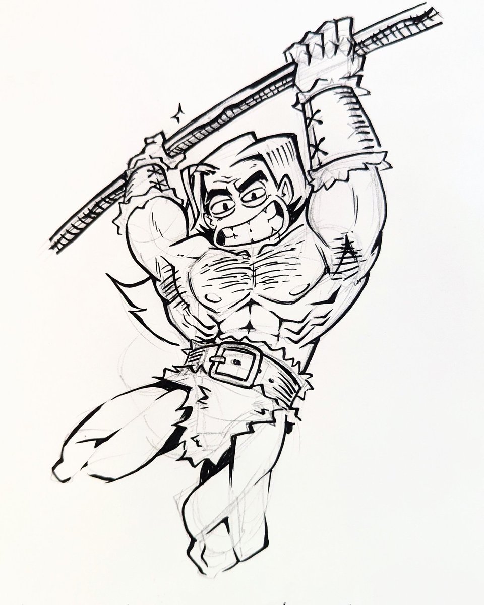 HyperWizard on Twitter: "A quick sketch of #CarnalTheBarbarian"