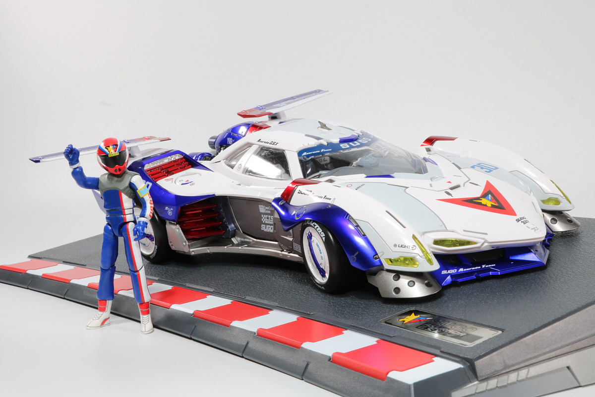 HOBBY Watch on Twitter: "メガハウス×three zeroによるリアルなフォルムとディテール表現に迫った「アスラーダG.S.X」レビュー 「新世紀GPXサイバーフォーミ ...