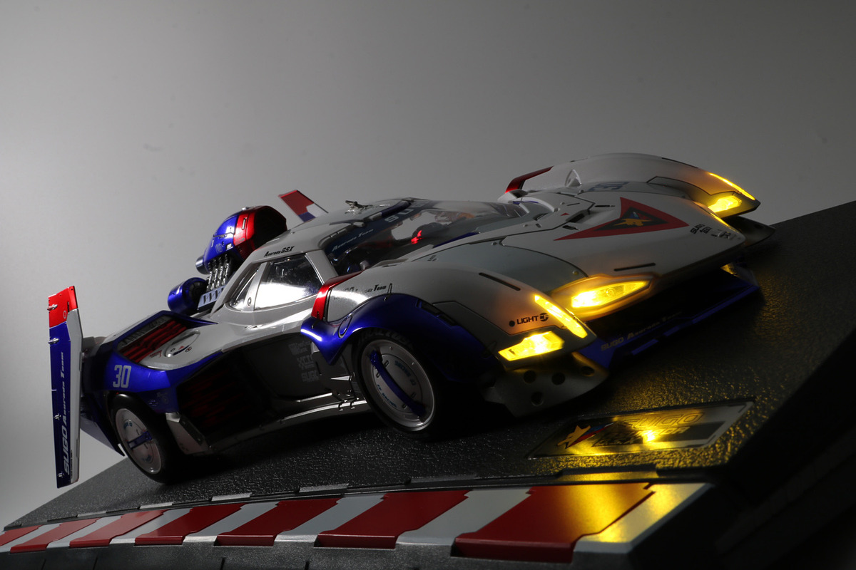 HOBBY Watch on Twitter: "メガハウス×three zeroによるリアルなフォルムとディテール表現に迫った「アスラーダG.S.X」レビュー 「新世紀GPXサイバーフォーミ ...