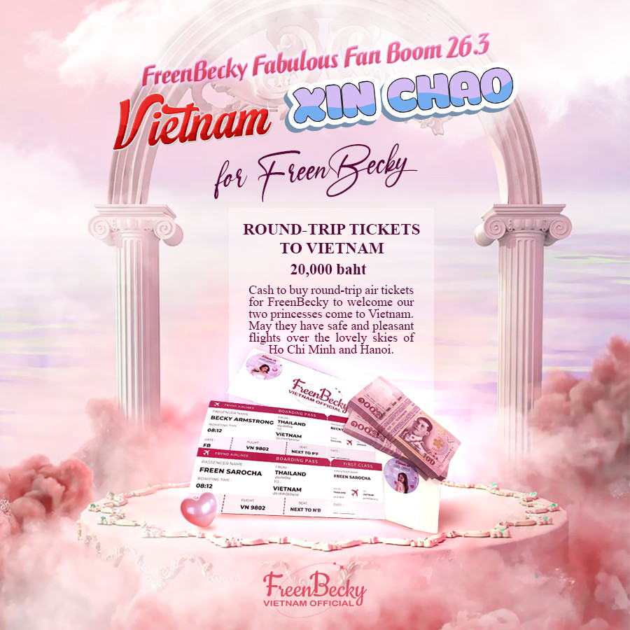 FREENBECKY VIETNAM OFFICIAL 🇻🇳 on Twitter: "💝 #ฟรีนเบคFanBoom 26.03 Fan Project from Vietnam FC ...