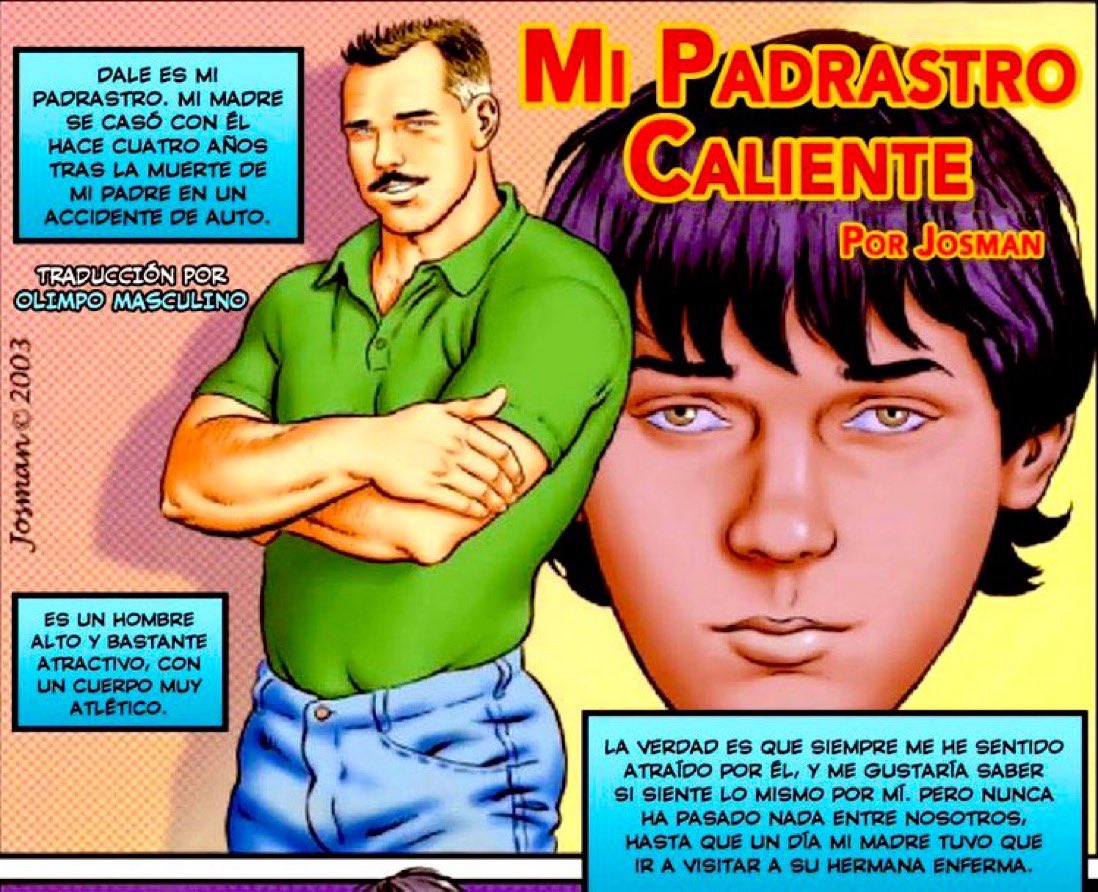 Comicnovenoarte On Twitter Mi Padrastro Caliente Josman 1 T