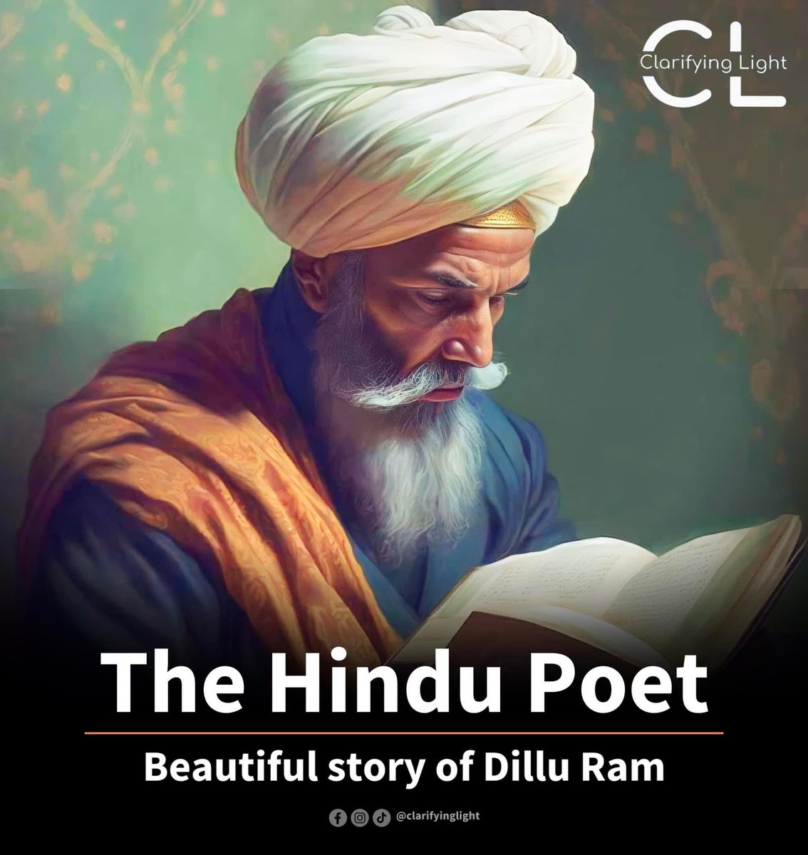 𝐓𝐡𝐞 𝐛𝐞𝐚𝐮𝐭𝐢𝐟𝐮𝐥 𝐬𝐭𝐨𝐫𝐲 𝐨𝐟 𝐃𝐢𝐥𝐥𝐮̄ 𝐑𝐚̄𝐦, 𝐭𝐡𝐞 𝐇𝐢𝐧𝐝𝐮 𝐩𝐨𝐞𝐭 Dillū was a Hindu ...