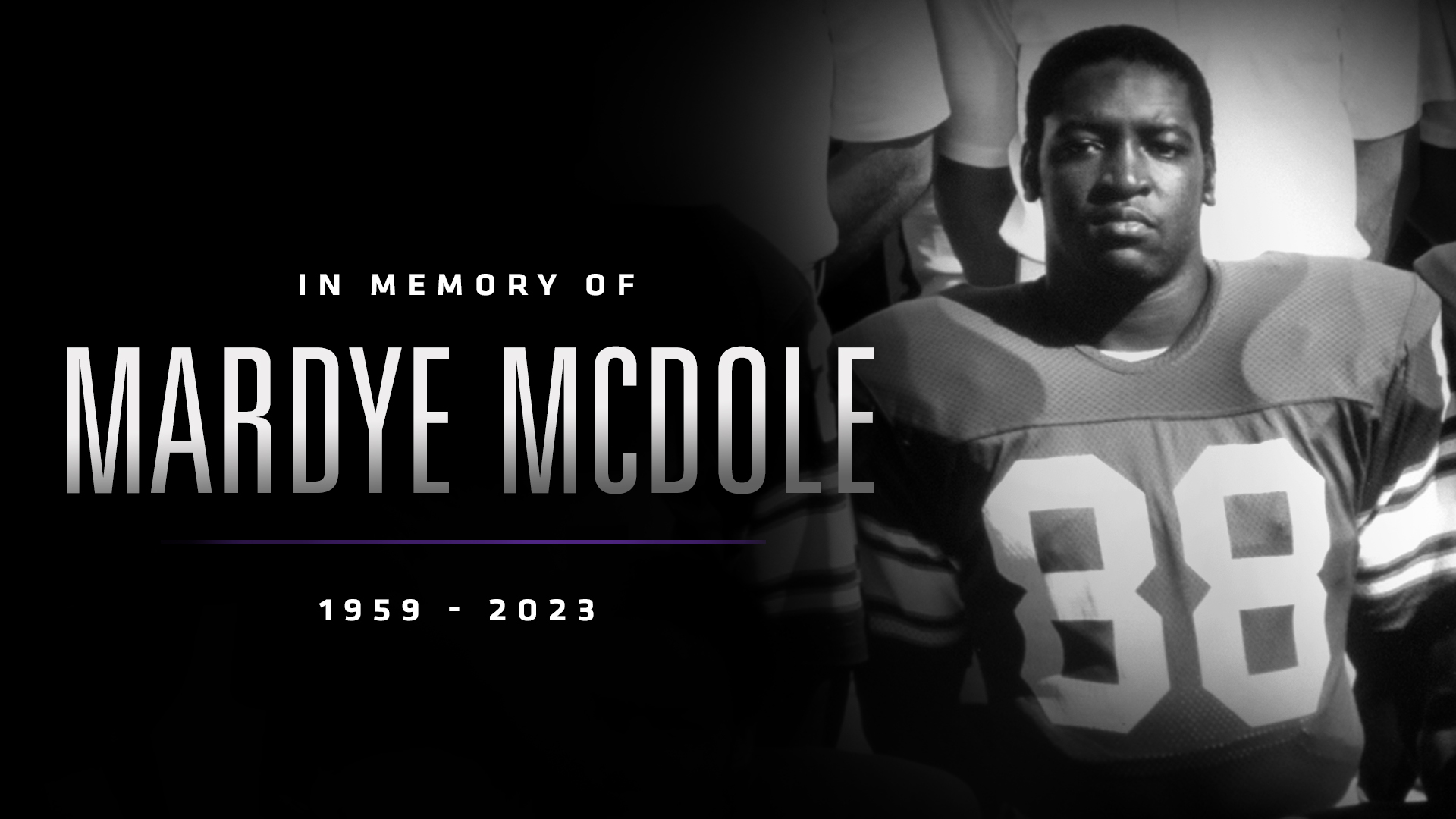 Minnesota Vikings on Twitter: "The #Vikings are saddened to hear of the passing of Mardye McDole ...