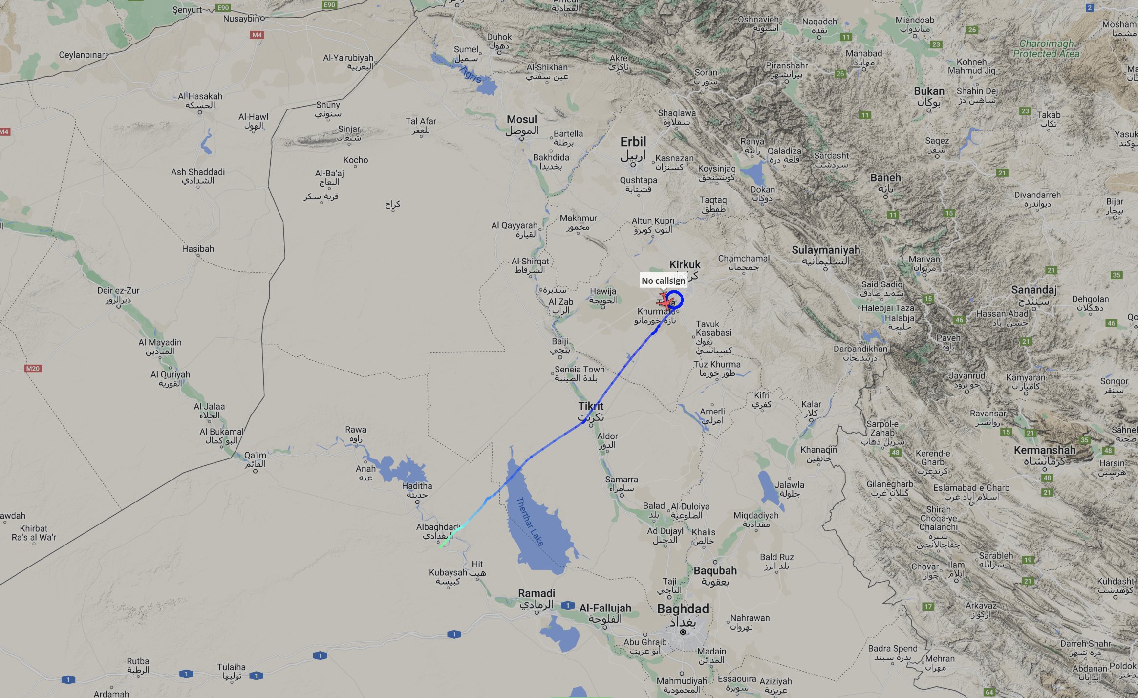 Aerospace Intelligence on Twitter: "Sounds like #AE68F1 might be a U ...